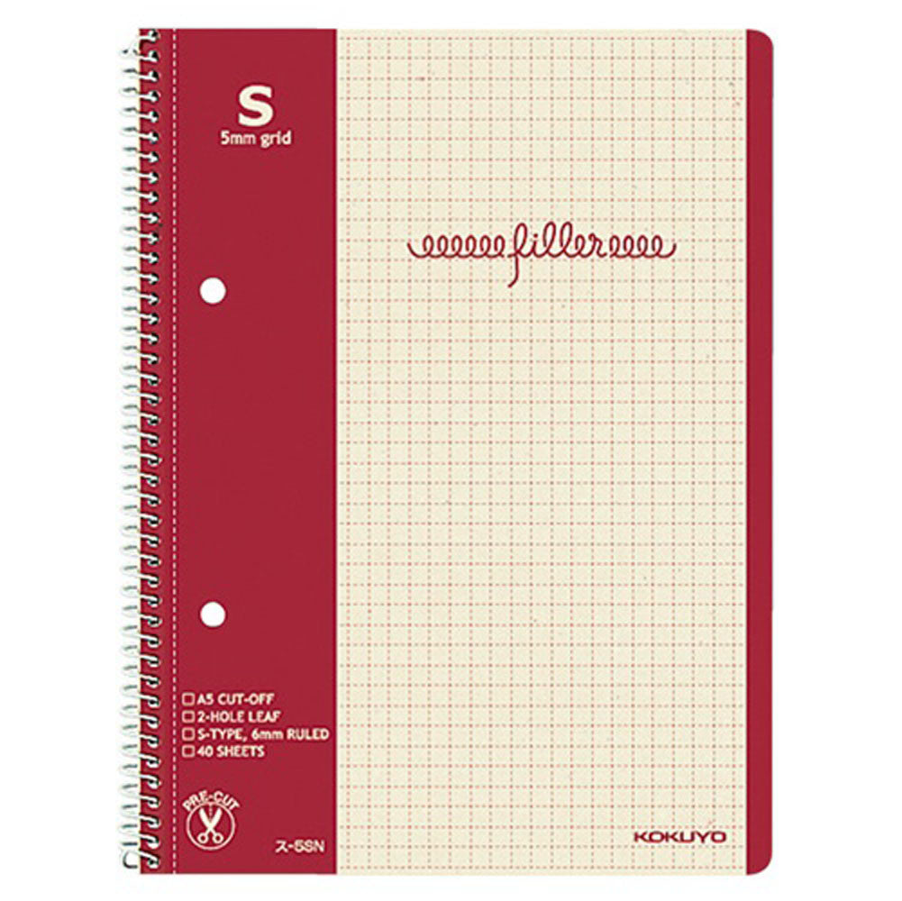 Kokuyo Filler Notebook / Grid / A5